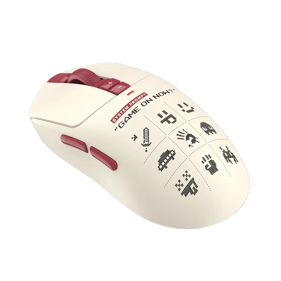 Bloody R72 Ultra Duo Pixels Red Dual Mode Wireless Gaming Mouse